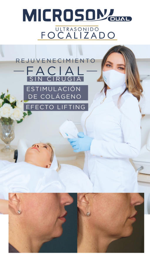 Microson Dual: Tecnología avanzada para rejuvenecer tu piel.